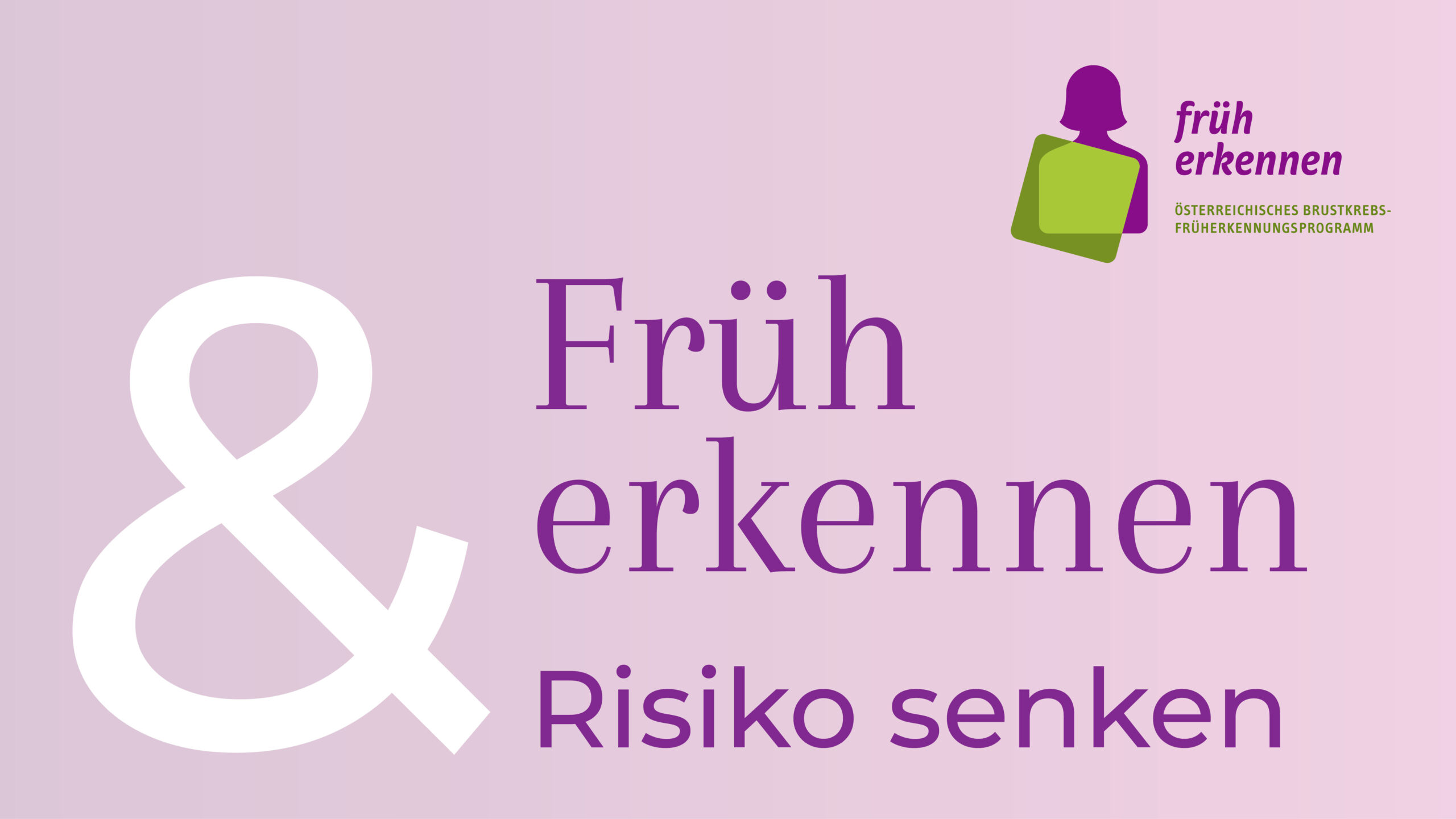 früh erkennen: So können Sie sich anmelden!